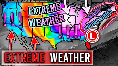 Upcoming Extreme Weathermajor Snowstorms Arctic Air Huge Storms