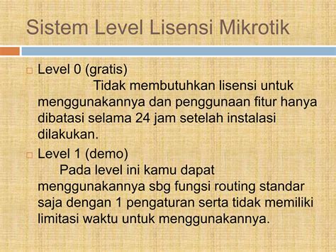 Presentation1 Mikrotik Ppt
