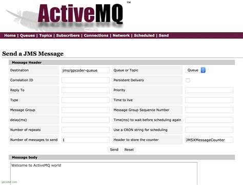 Cài đặt Activemq Gp Coder Lập Trình Java
