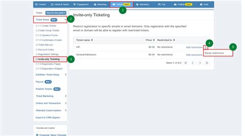 Is It Possible To Reuse Restrictions From Past Tickets Help Center