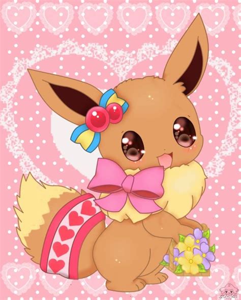 Eevee With A Bow 💗 R Eevee