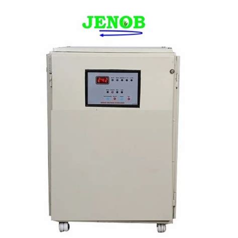 Single Phase Jenob 10 Kva Air Cooled Servo Stabilizer For Commercial