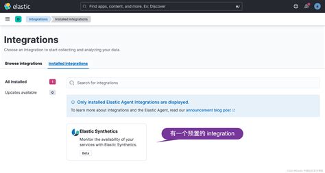 Observability：使用 Elastic Agent 来进行 Uptime 监控elastic Agent Api Csdn博客