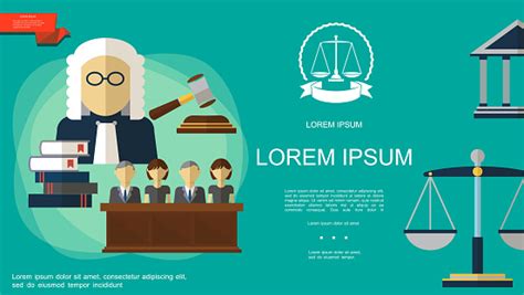 플랫 사법 시스템 템플릿 법원에 대한 스톡 벡터 아트 및 기타 이미지 법원 사법 제도 조직 Istock