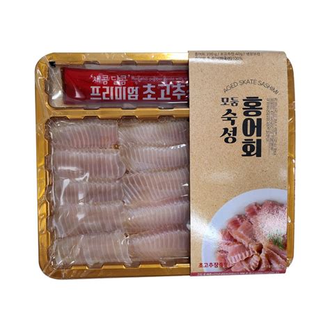 숙성 모둠 홍어회 미국산 200g 팩 배민 장보기∙쇼핑