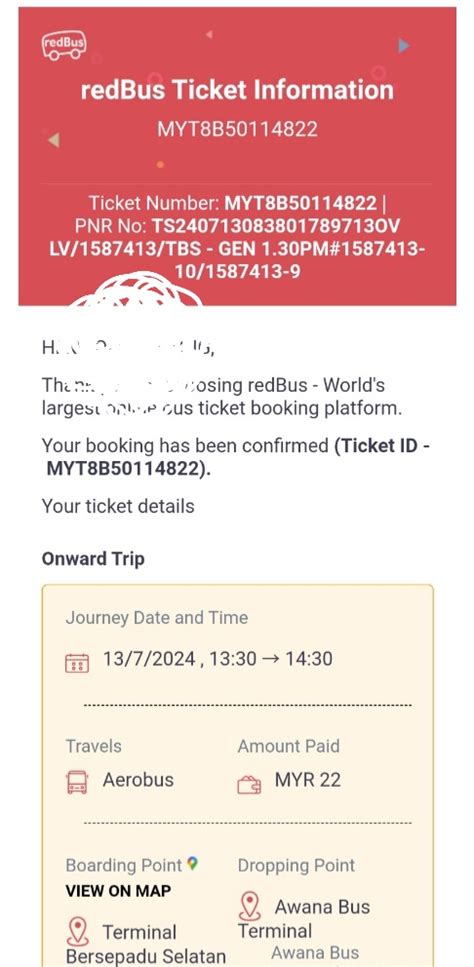 말레이시아 한달살기 Red Bus 어플로 버스 예약한 후기 Travel Toner