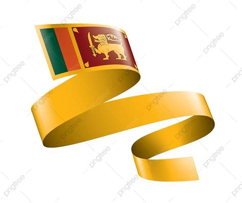 علم سريلانكا الوطني معزول بانر قماش Png والمتجهات للتحميل مجانا