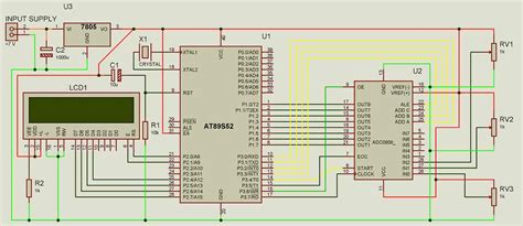 microcontroller interfacing output circuit diagram nash ellis