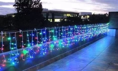 Luces Navidad Boda Cascada Mts Led Multicolor