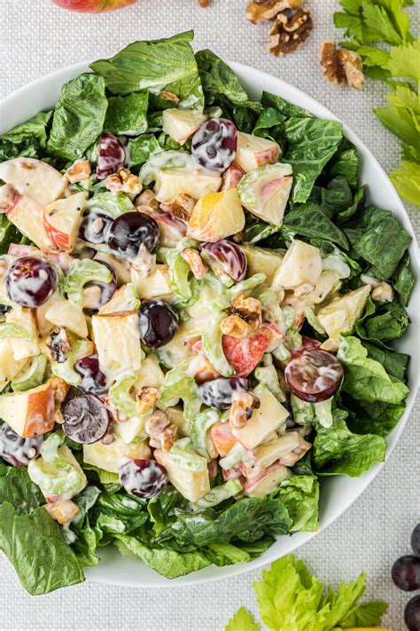 Classic Waldorf Salad Recipe Simply Stacie