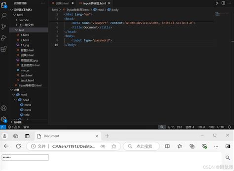 ＜input＞标签（单标签）input标签 Csdn博客