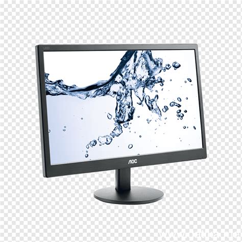 Aoc International Computer Monitors Vga 커넥터 Led 백라이트 Lcd 액정 디스플레이 모니터 전자 제품 컴퓨터 컴퓨터 모니터 액세서리
