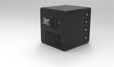 Projector Cube Small Projector 3d Model Cgtrader