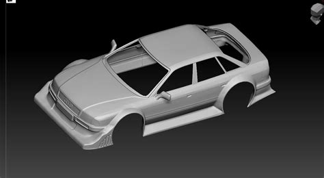 Файл Stl Дополнительное оборудование для Audi 80 B4 1991 🚗 3mf ・3d
