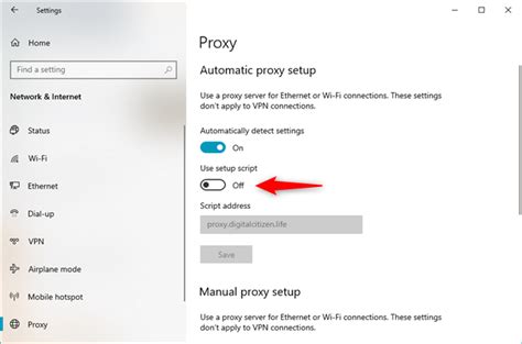 how to configure proxy server settings in windows 10 digital citizen