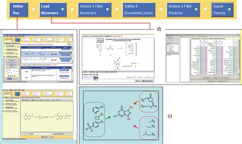 3 Library Design Workflow Initiate Design By Defining Reaction And