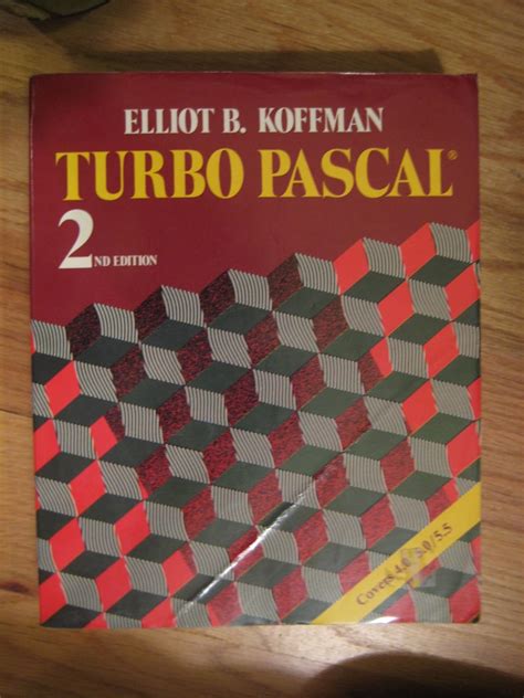turbo pascal koffman elliot b 9780201527377 books