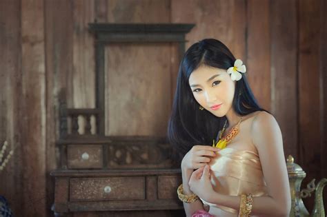Women Model Portrait Asian Photography Blue Fashion Ohly Atita
