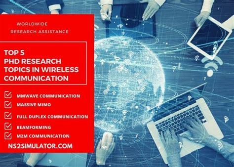 Top 5 Interesting Phd Research Topics In Wireless Communication