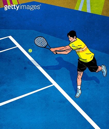 스포츠 올림픽 아시안게임 국가대표선수 선수 국가대표선수 테니스 라켓스포츠 테니스공 공 이미지 Jv11177569 게티이미지뱅크