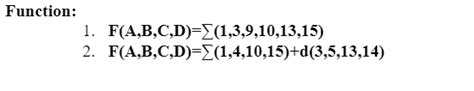Solved Find Me The The Boolean Equation For Those Problem By Chegg Com