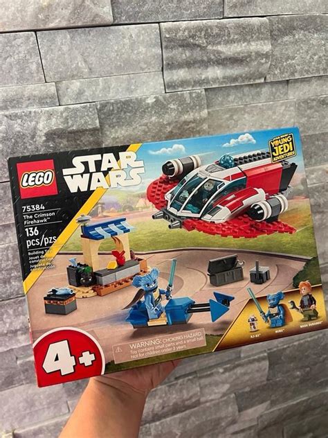 Lego® Star Wars The Crimson Firehawk Building Set 75384 136 Pieces