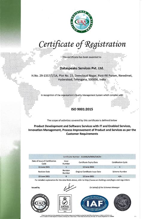 DataSpeaks Maintaining An Information Security Management System ISMS ISO Standard
