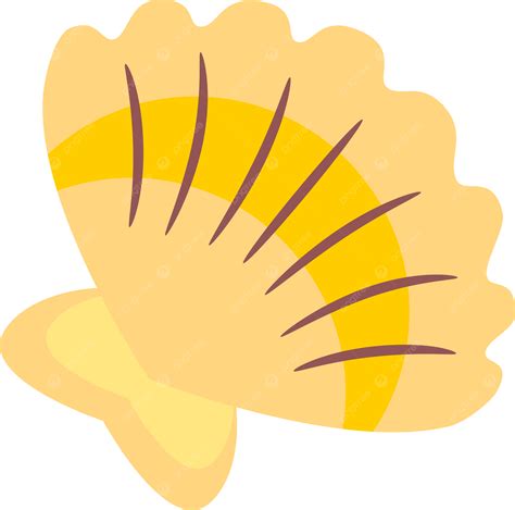 노란 바다 조개 조개 조개 클립 아트 조개 벡터 Png 일러스트 및 벡터 에 대한 무료 다운로드 Pngtree