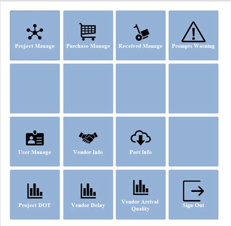 Access快速开发平台 制作图标形式的导航页面【access软件网】 Access快速开发平台 制作图标形式的导航页面【access软件网】