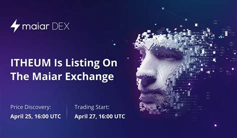 Itheum Is Listing On The Maiar Exchange Join The Price Discovery And