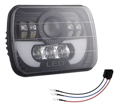 Projetor De 7 Polegadas Carro Caminhão Faróis De Led Quad Mercadolibre