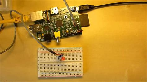 Project 005 The Raspberry Pis Gpio Interface Lighting A Led Youtube