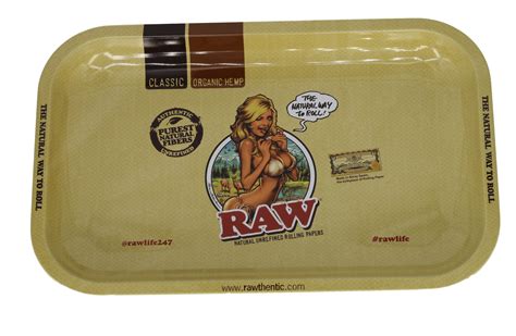 Raw Xxl Metal Rolling Tray