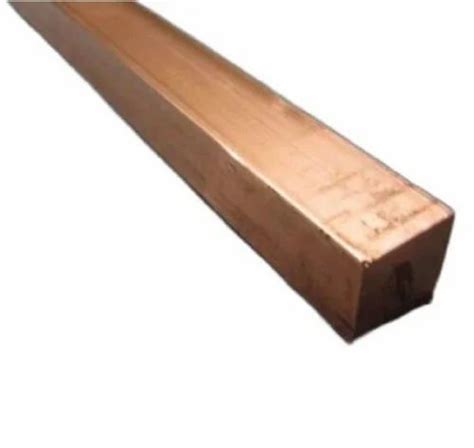 Copper Square Bar Size Diameter 1 2 L X 1 2 W Inch At ₹ 900 Kg In Chennai