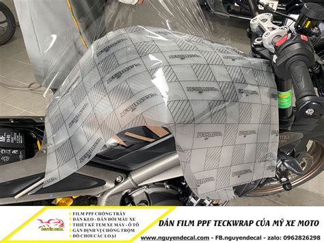 Dán Film Ppf Của Mỹ Xe Moto Nguyễn Decal Chuyên Dán Keo Xe Design