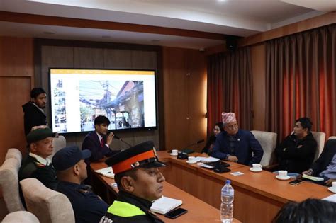 अव्यवस्थित तार व्यवस्थापन सम्बन्धी छलफल कार्यक्रम। ललितपुर महानगरपालिका