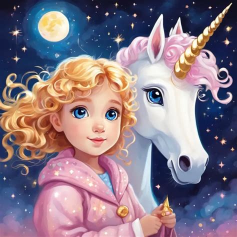 Bedtime Story The Magical Adventure Of Lily And The Unicorn