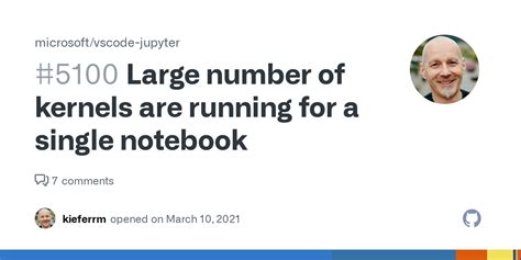 Large Number Of Kernels Are Running For A Single Notebook · Issue 5100