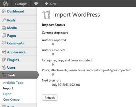Migration Update Cron Importer Part 2 Make Wordpress Core