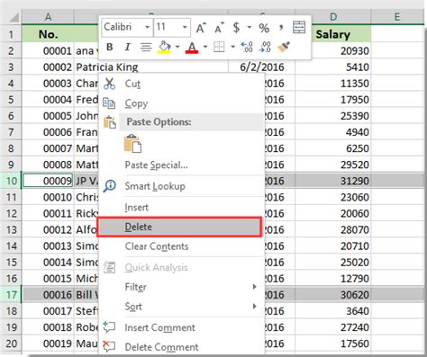 How To Delete Rows If Cell Is Greater Less Than A Certain Value In Excel