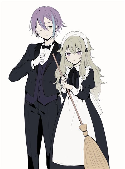 Kusanagi Nene And Kamishiro Rui Project Sekai Drawn By Qi7pi Danbooru