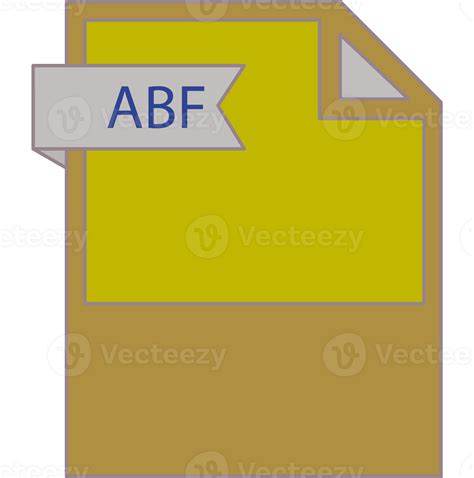 Abf File Format Icon Minimal 65420186 Png