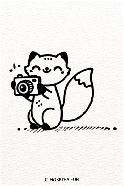 🦊 30 Easy Cute Fox Drawing Ideas