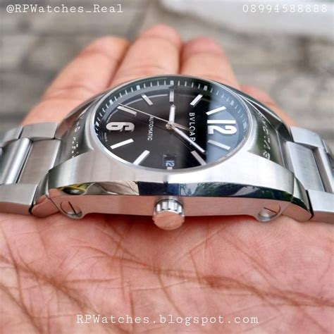 bvlgari ergon automatic 40mm ref eg 40 s fesyen pria jam tangan di