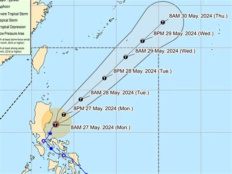 Typhoon Aghon Maintains Strength Over PH Sea Signal Number Up In Isabela Aurora Metro Sun
