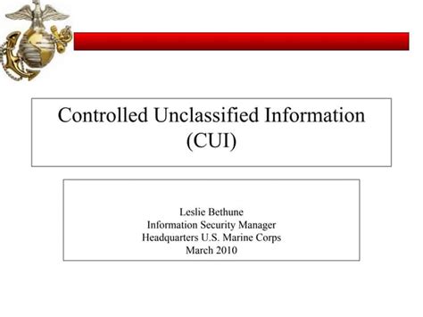 Dod Marking Guide Ppt