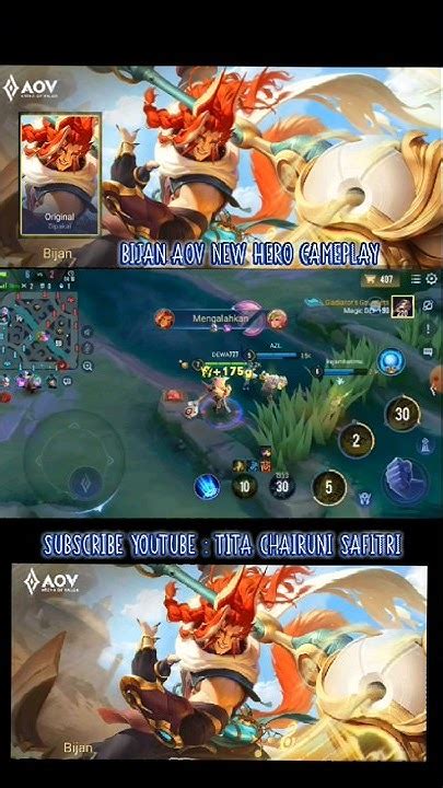 Bijan Aov New Hero Gameplay Arena Of Valor Aov Garenaaov