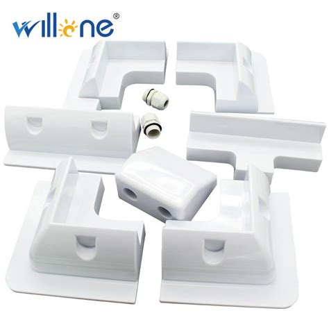 Willone 7pcs Abs Pv Panel Solar Mounting Structure Grandado