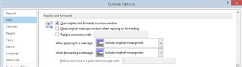 Always Pop Out Email Replies In Outlook