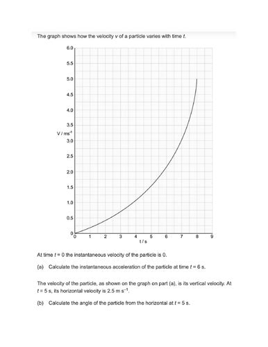 New Ib Physics Topic A1 Kinematics Teaching Resources